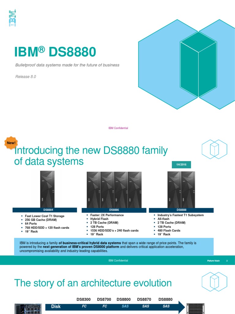 IBM DS8886 Storage Hardware Introduction | PDF | Solid State Drive ...