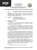Leadership Training For SPPG and SSG Officers | PDF