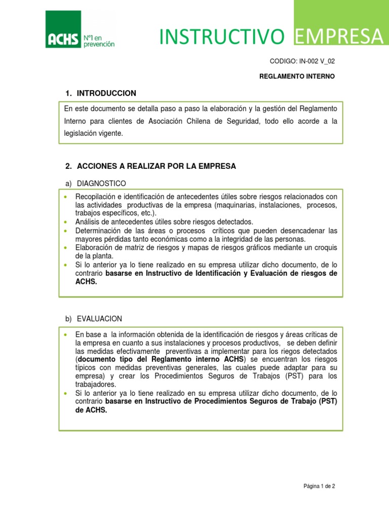 REGLAMENTO_INTERNO_FORMATO_TIPO.pdf | Seguros | Business