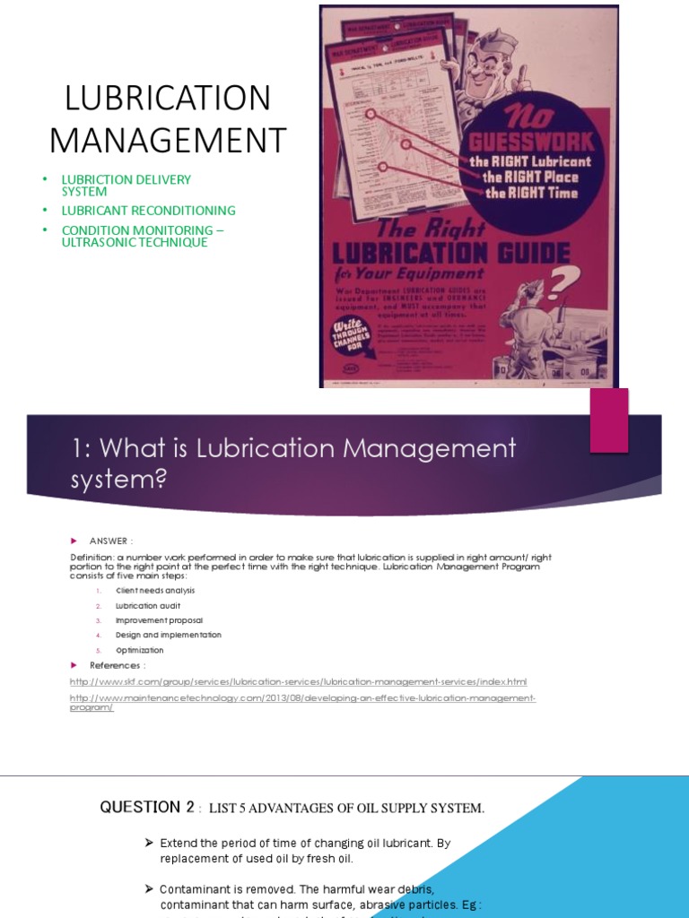Comprehensive Lubrication Management Guide | PDF | Bearing (Mechanical ...