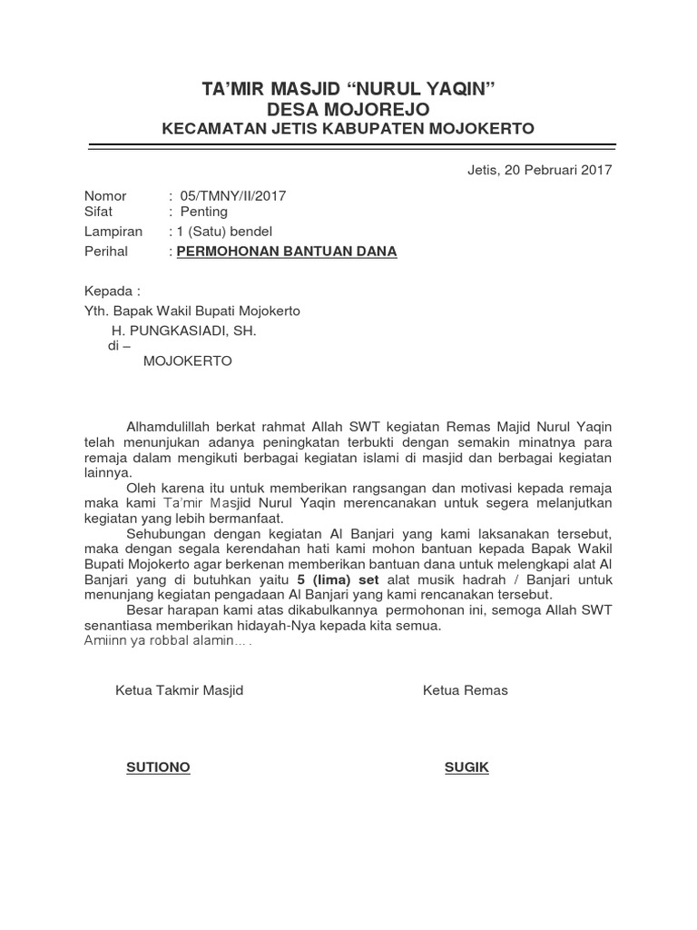 Proposal Banjari | PDF