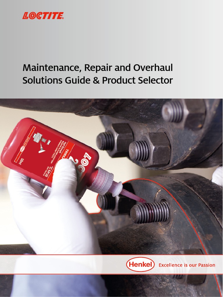 Maintenance, Repair and Overhaul Solutions Guide & Product Selector