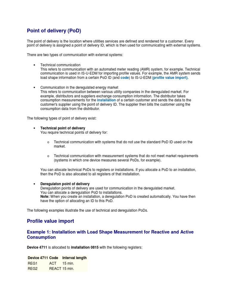 Point of Delivery | Technology | Computing