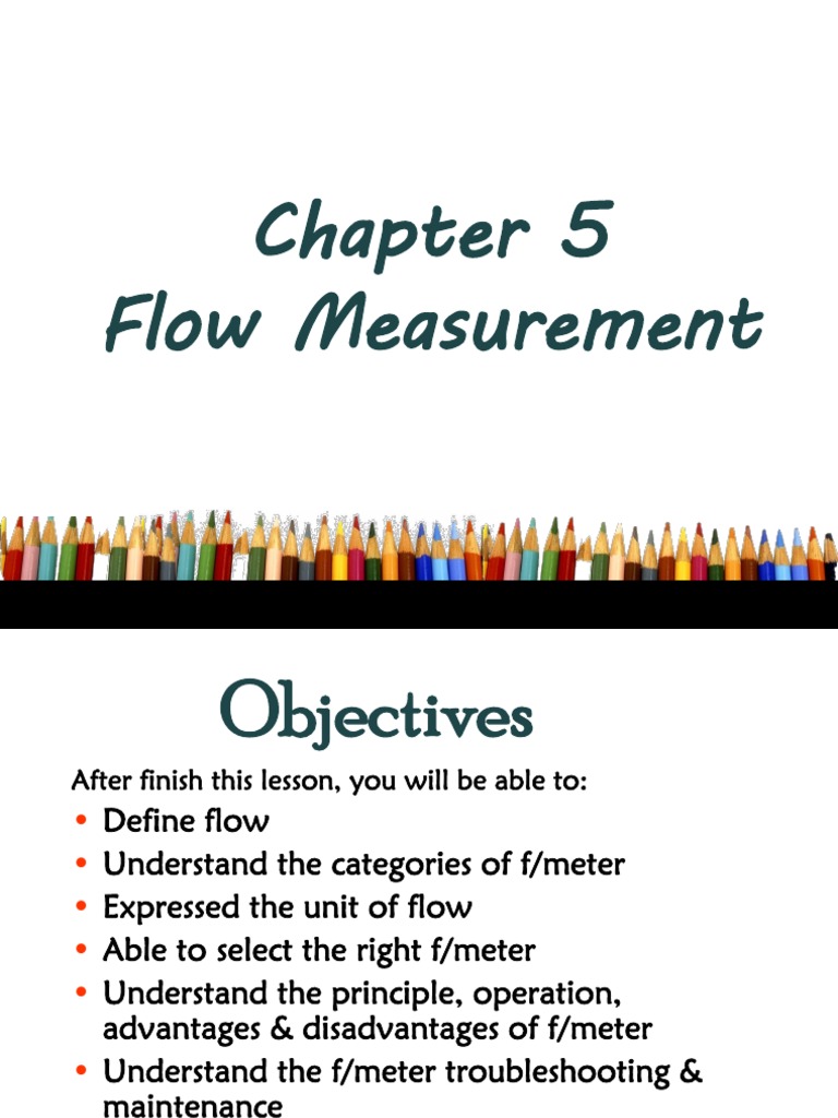 Flow Measurement | PDF | Flow Measurement | Fluid Dynamics
