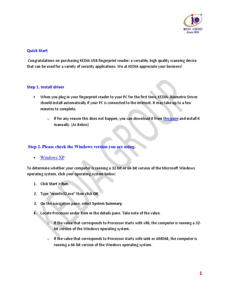 Installation | PDF | Microsoft Windows | 64 Bit Computing