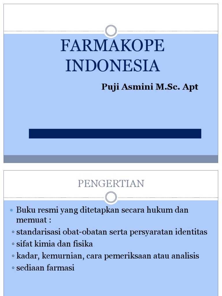 02a. Farmakope | PDF