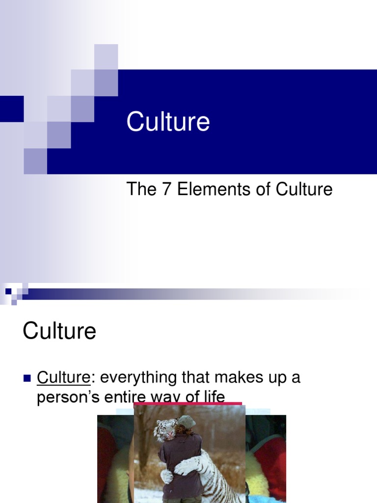 Culture: The 7 Elements of Culture | PDF | Monotheism | Religion And Belief