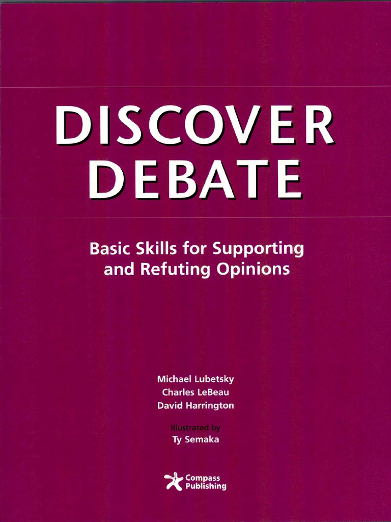 Discovering Debate Skills for Beginners | PDF | Pet | Learning