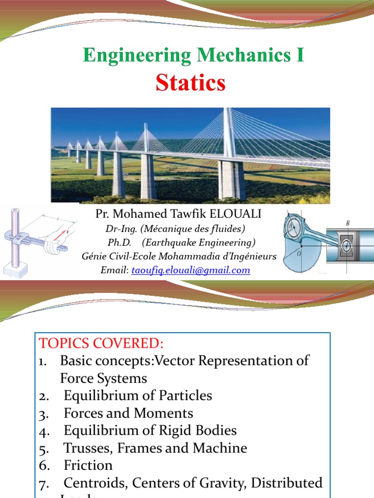 Engineering Mechanics: Statics Overview | PDF | Units Of Measurement ...