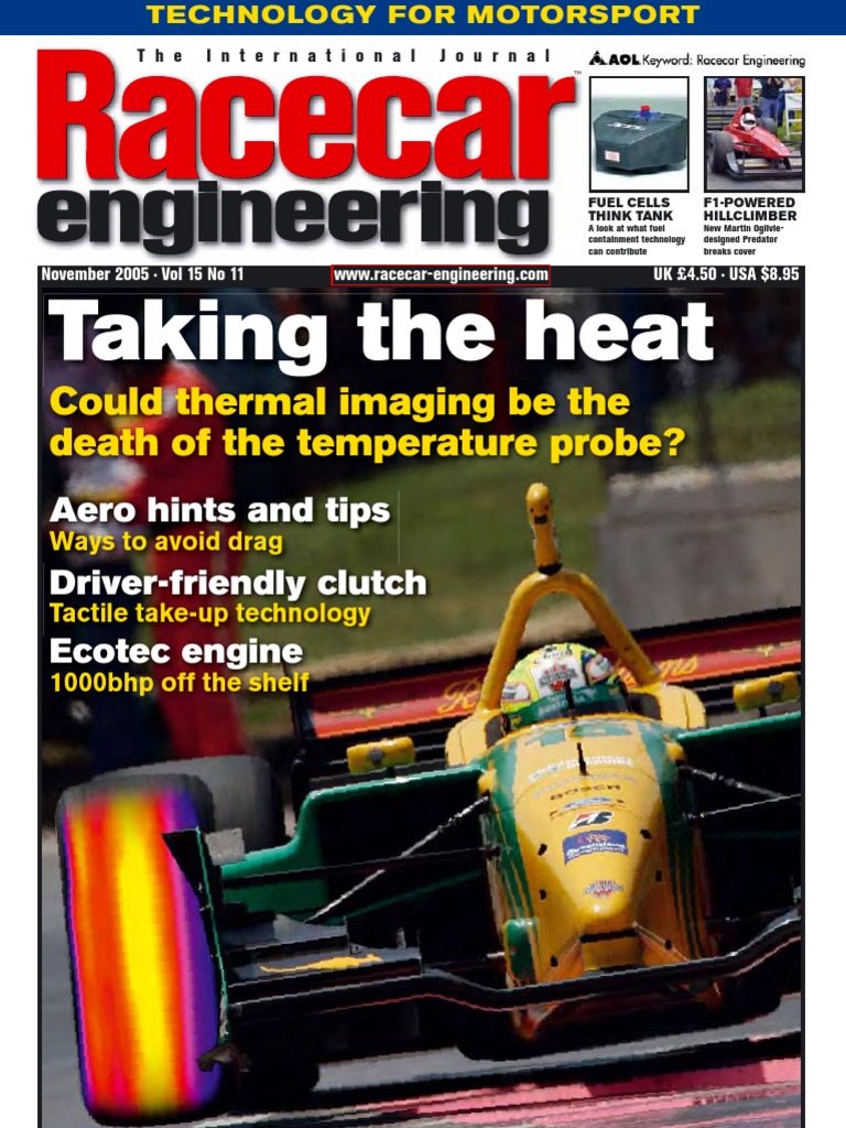 Racecar Engineering Nov 05 | PDF | Auto Racing | Formula One