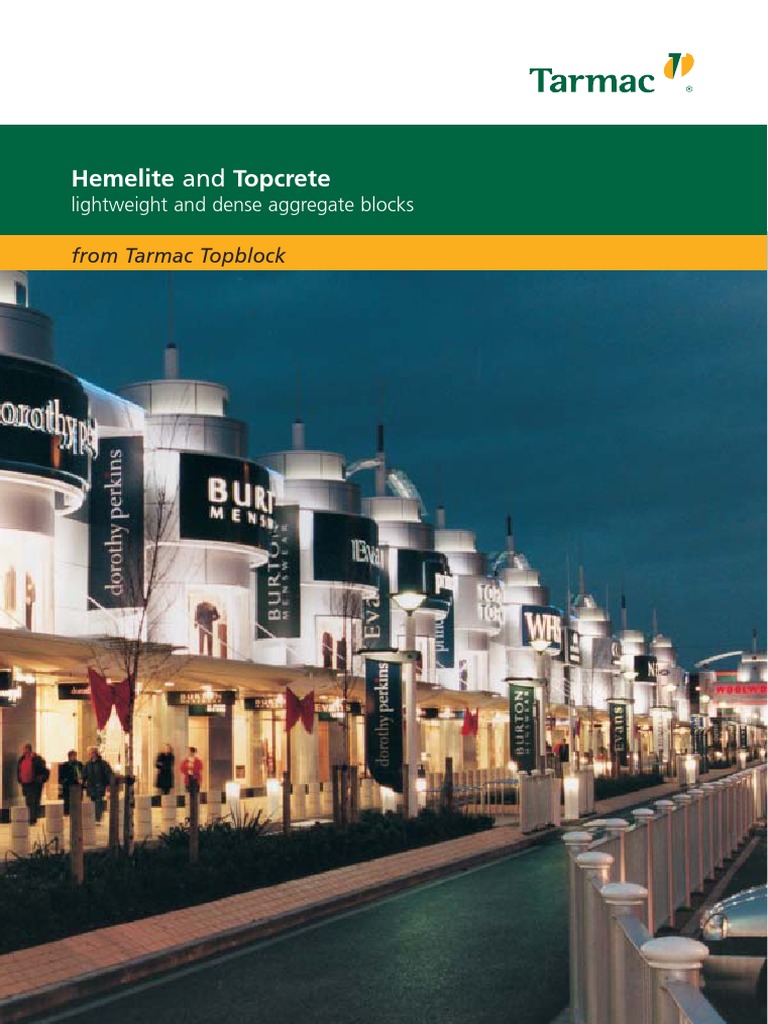 Hemelite and Topcrete Block Overview | PDF | Brick | Masonry