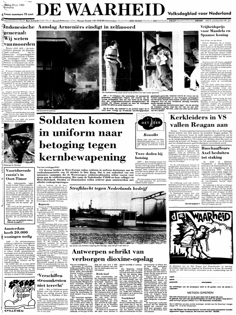 Vrij Nederland Legt Hand Op Rapport Over Coup Van Bouterse | PDF