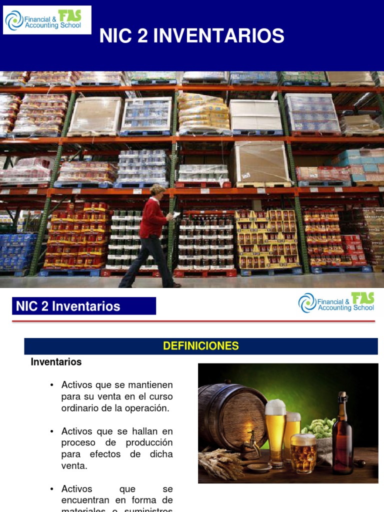 NIC 2 Existencias | PDF | Costo | Industrias