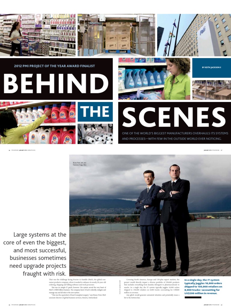 Proctor and Gamble | PDF | Procter & Gamble | Project Management