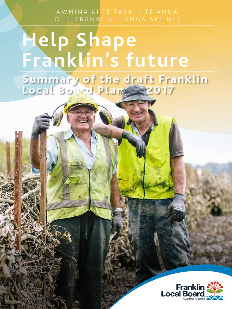 Franklin Local Board Plan Summary 2017 | PDF | Personally Identifiable ...