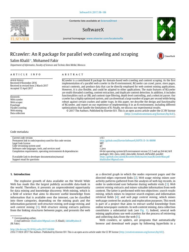 Web Crawler & Scraper Design and Implementation | PDF | Hyperlink | World Wide Web