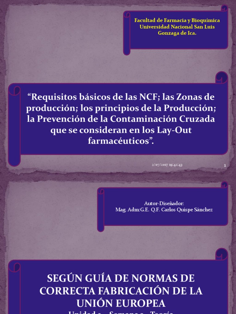 Parte de Las NCF de La Guía Europea de Las Normas de Correcta ...