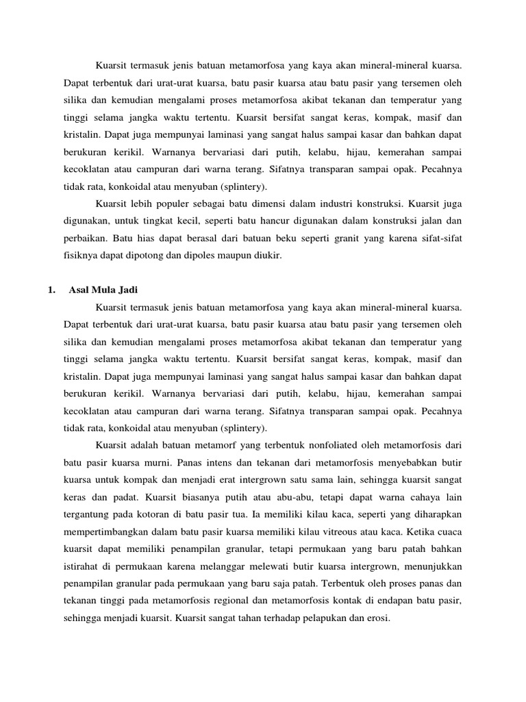 Kuarsit | PDF