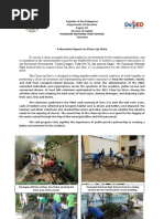 Objectives of A Clean-Up Drive | PDF