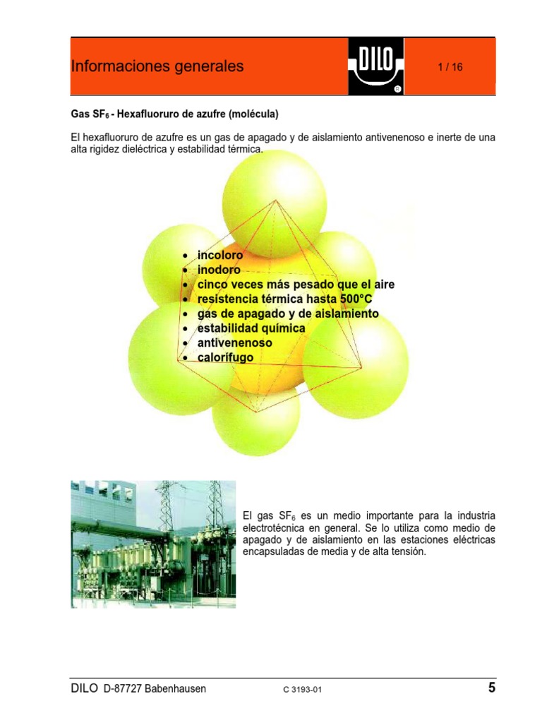 DILO Informaciones Generales | PDF | Gases | Efecto invernadero
