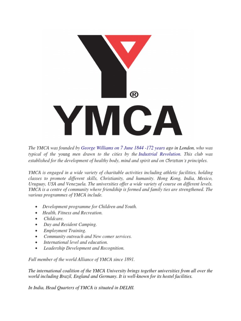 Ymca Questions Report | PDF | Ymca | Business