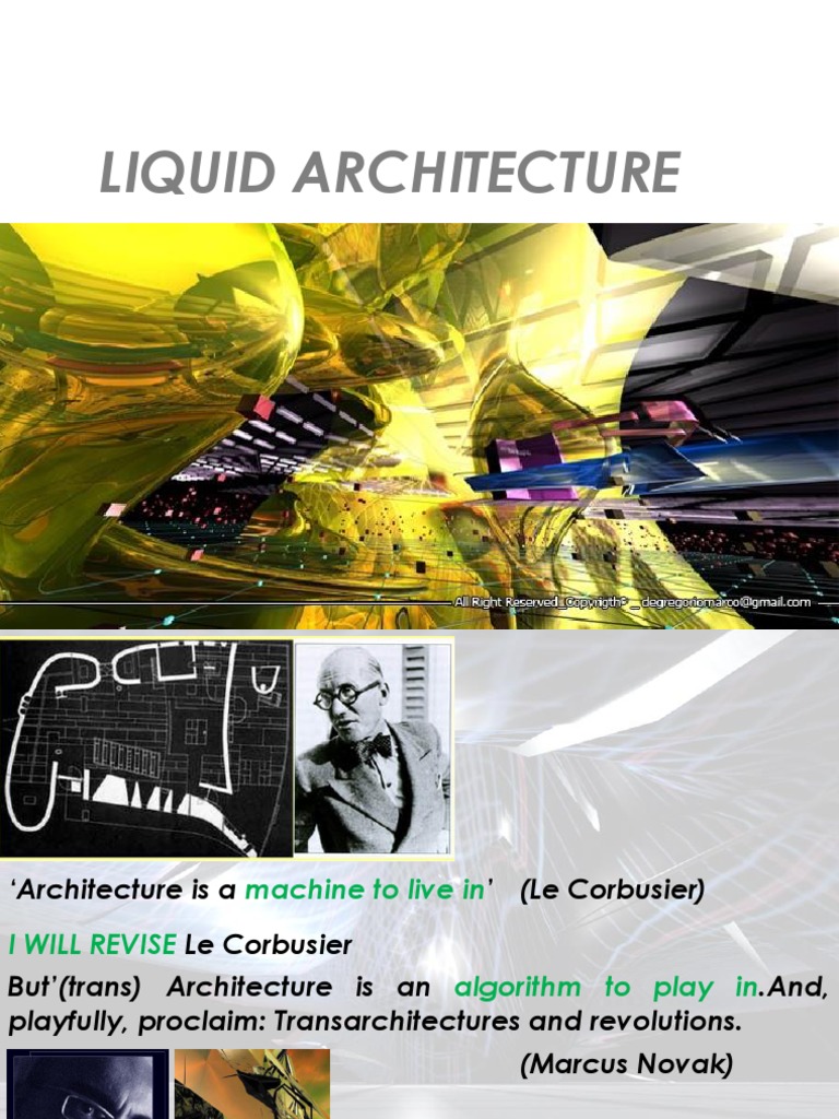 Liquid Architecture | PDF | Cyberspace | Space