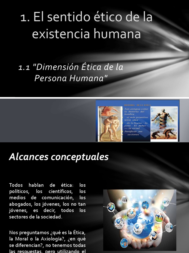 1.1. Dimensión Ética de La Conducta