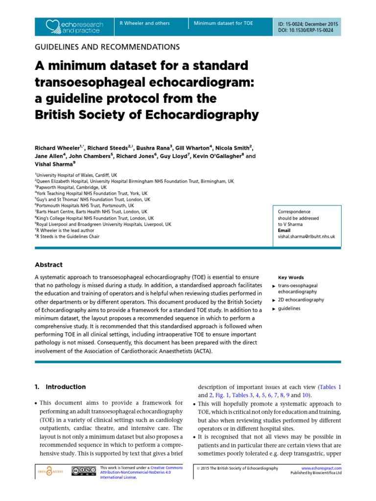 Echo PDF | PDF | Heart Valve | Echocardiography