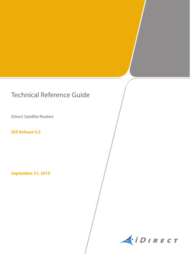 Technical Reference Guide - IDX 3.3 Rev E | PDF | Digital Technology ...