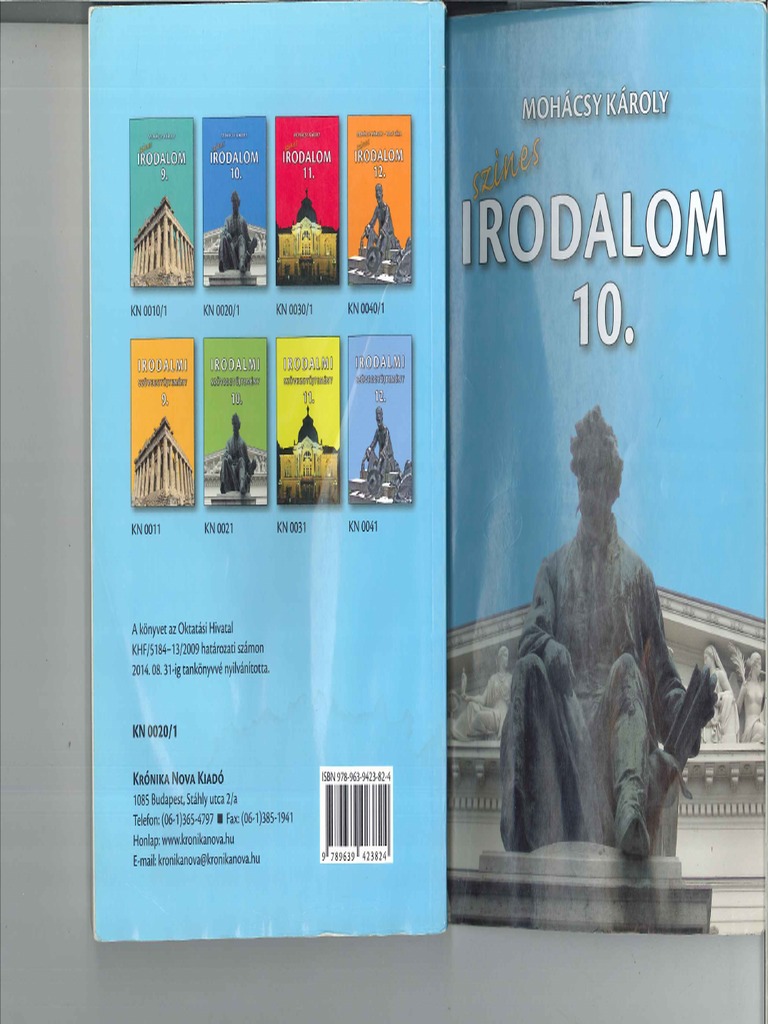 Mohácsy Károly - Szines Irodalom 10 | PDF