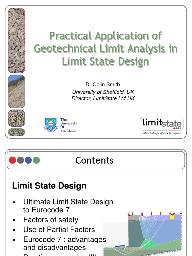 Eurocode 7 Geotechnical Limit Analysis Pdf Geotechnical Engineering Structural Load 