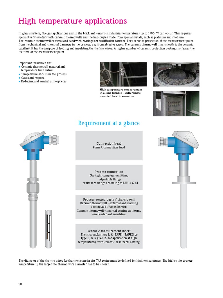 Thermo Well | Thermocouple | Ceramics | Free 30-day Trial | Scribd