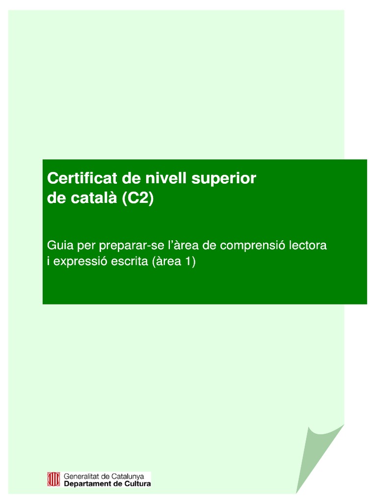 Català C2 | PDF