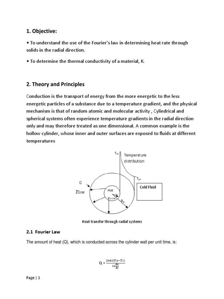 Radial Conduction | PDF | Thermal Conduction | Heat Transfer