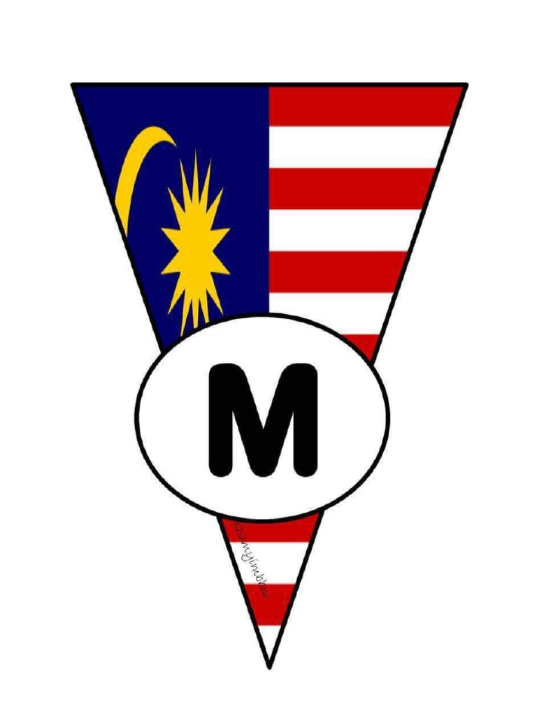 Huruf Merdeka Segitiga Bunting | PDF