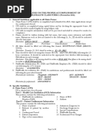 PhilHealth Claim Form 4 Guidelines | PDF | Patient | Medical Diagnosis