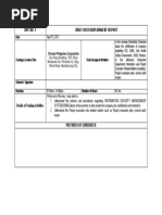 JHSC Meeting Agenda Form | PDF | Safety | Working Conditions