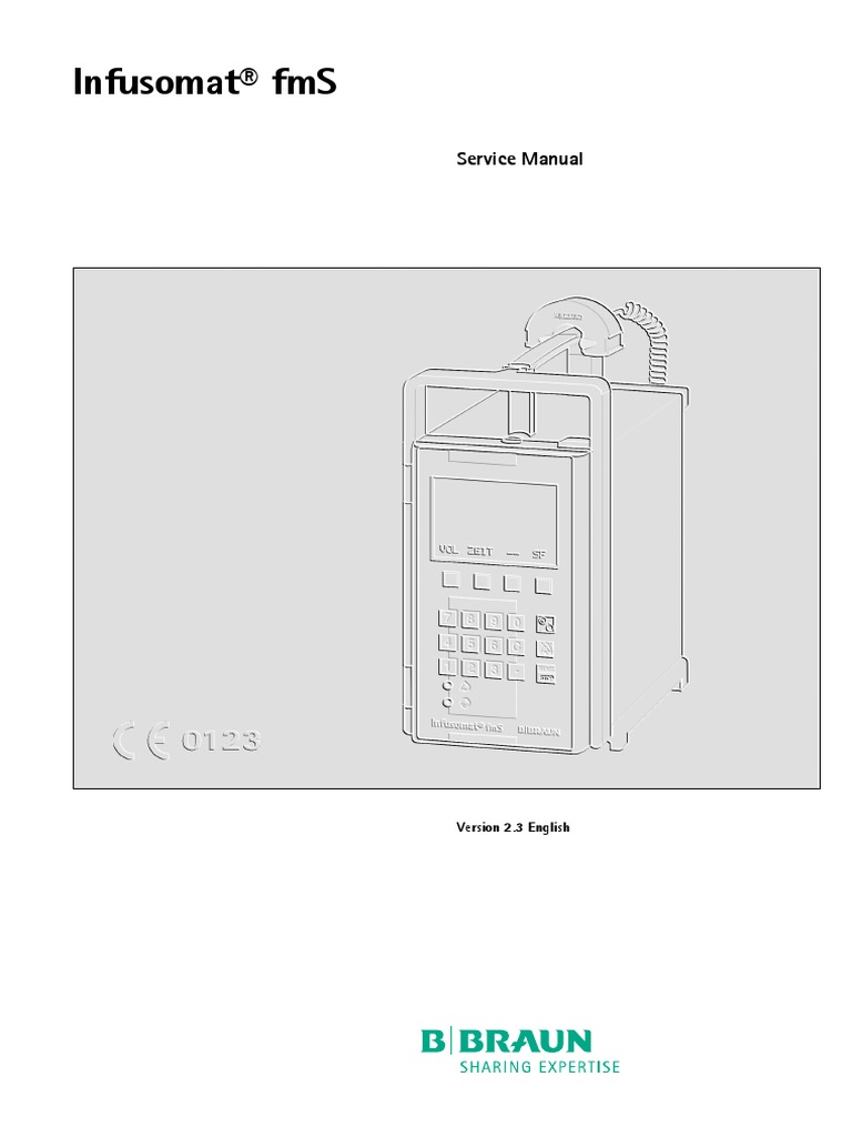 Aun Infusomat FMS - Service Manual PDF | PDF | Electrostatic Discharge | Electronic Circuits