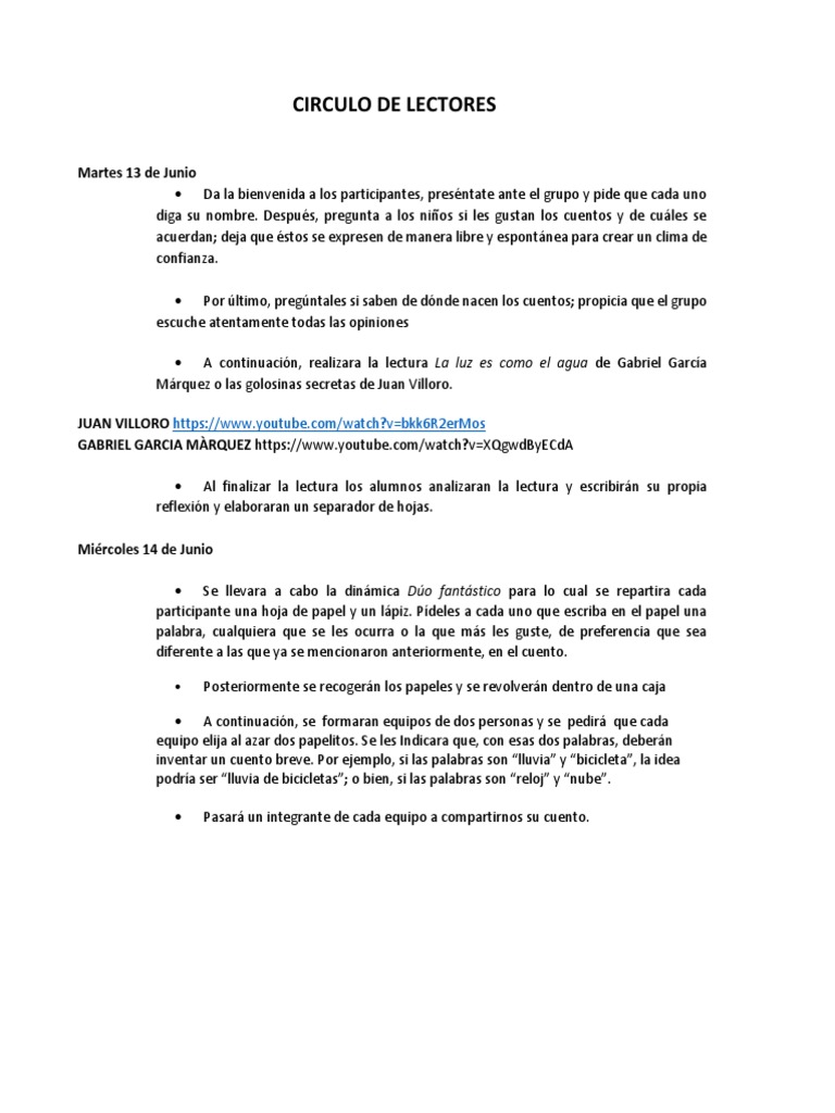 Circulo de Lectores | PDF
