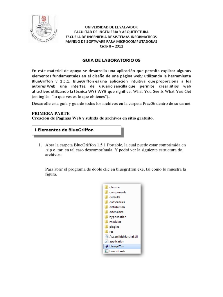 Guia Bluegriffon | PDF | HTML | Archivo de computadora