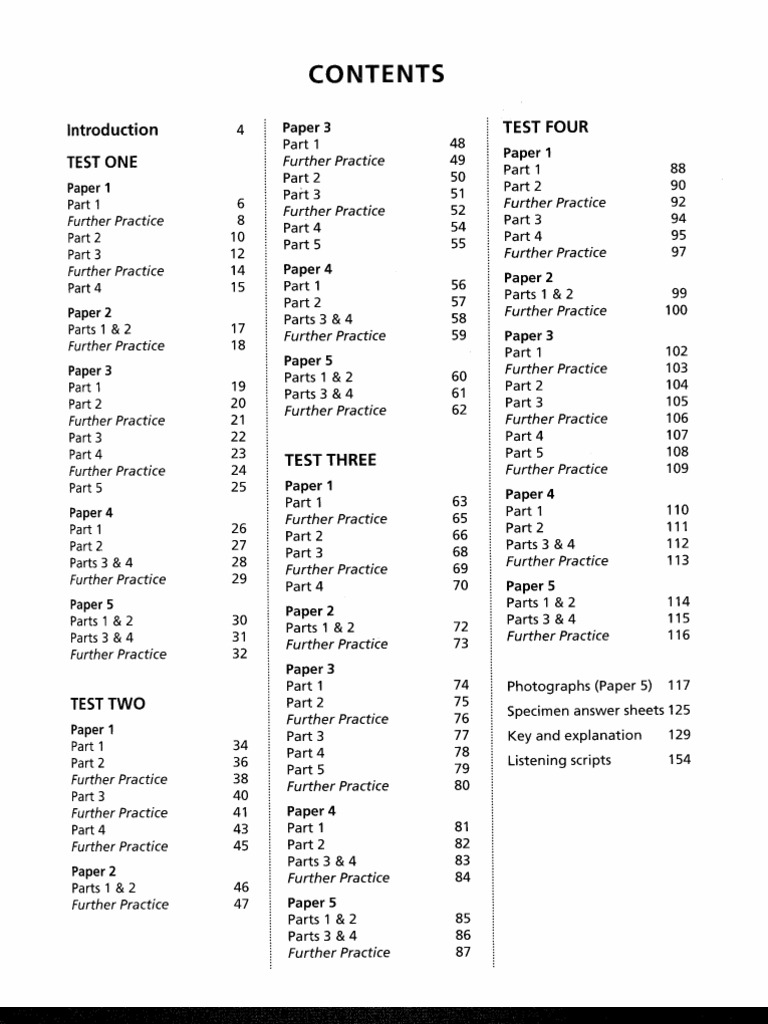 FCE Test Builder | PDF