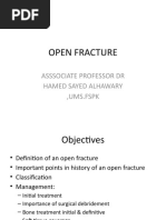 Gustilo Classification of Open Fractures | PDF