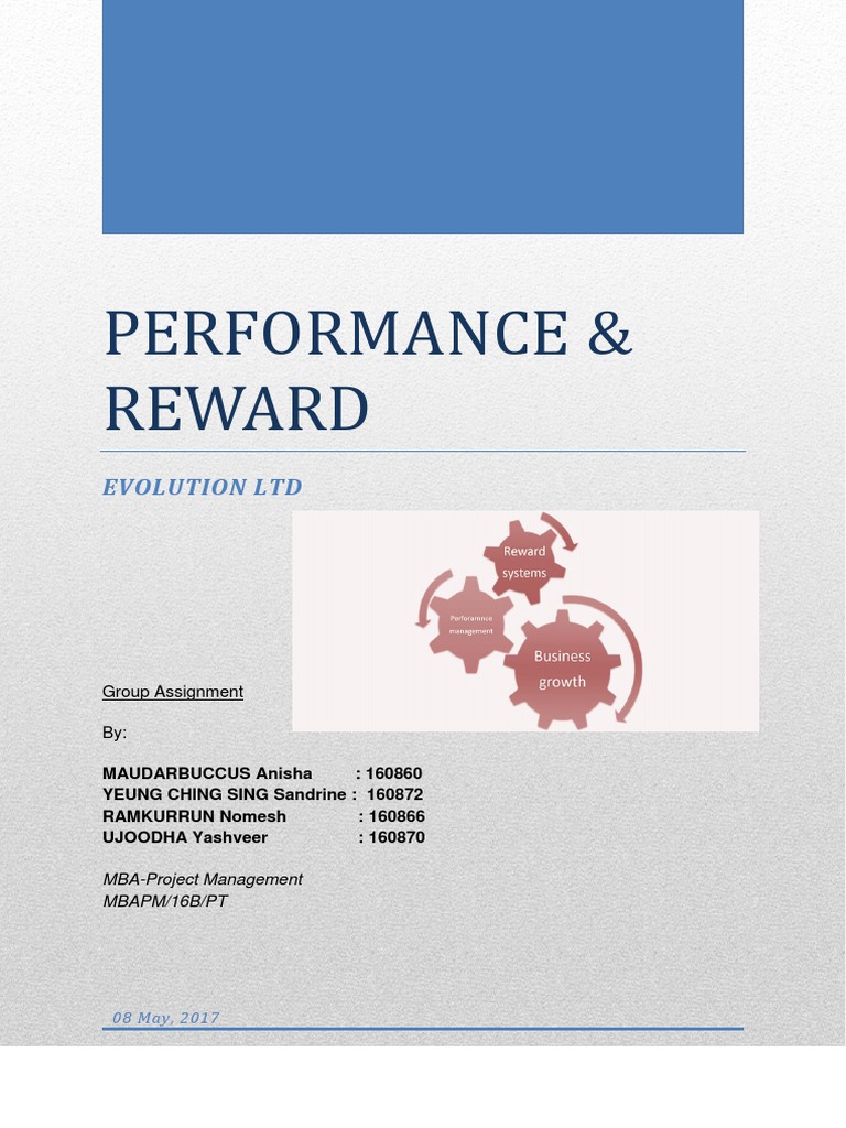 Performance & Reward | PDF | Reinforcement | Motivation