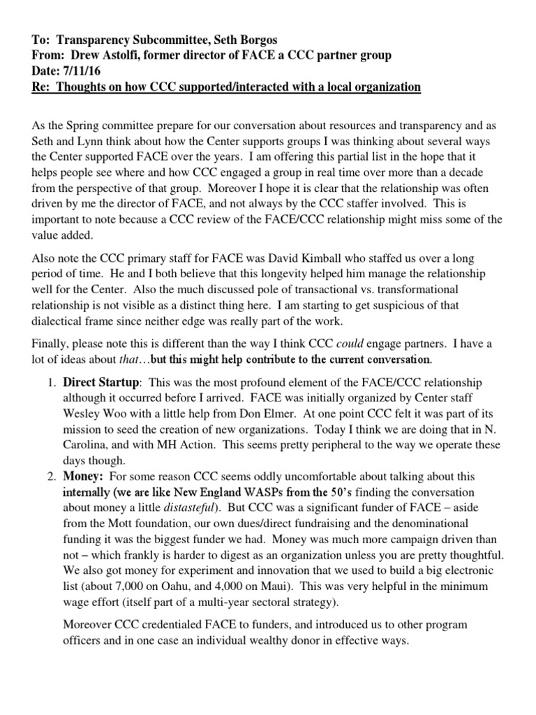 Reflection On The Centers Role | PDF | Public Sphere | Government