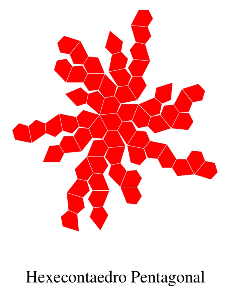 Hexecontaedro Pentagonal | PDF