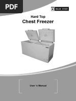 Deep Freezer User Manual and Setup Guide | PDF | Refrigerator ...