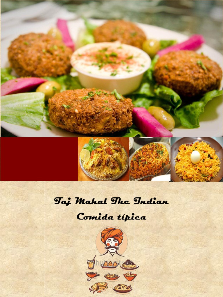 Menus Comida Hindu | PDF | Curry | Panes