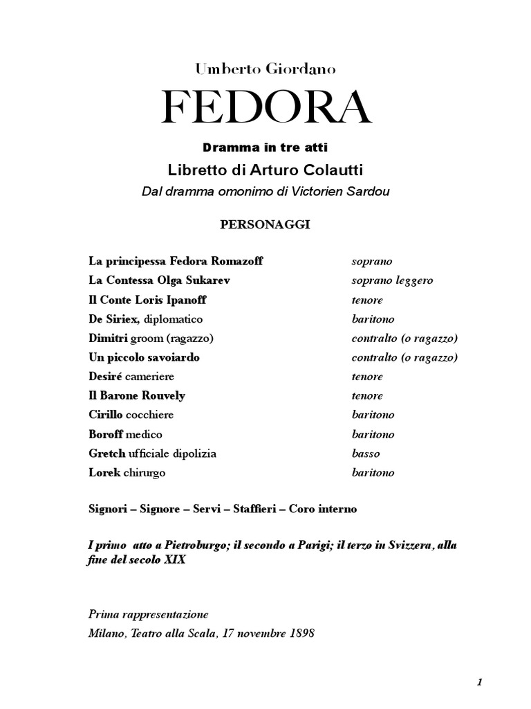 Fedora PDF | PDF