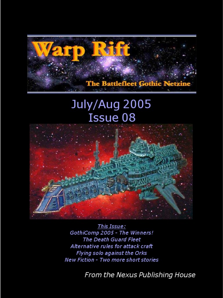 Warp Rift Issue 08: BFG Insights | PDF | Gun Turret | Unrest