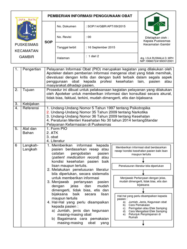Sop Pio | PDF | Pengembangan Diri
